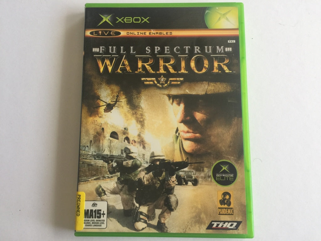 Full Spectrum Warrior Complete In Original Case – The Game Experts