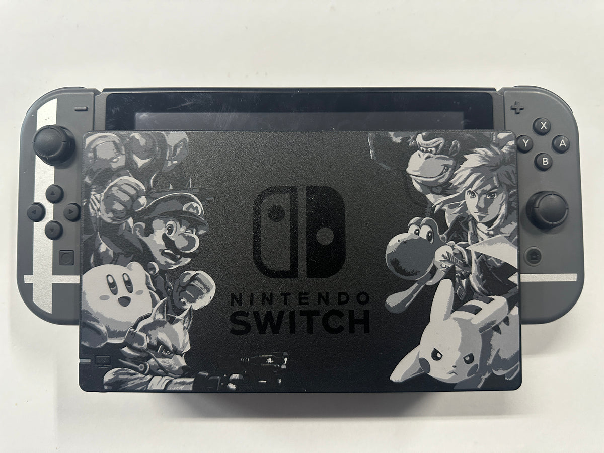 Limited Edition Super Smash Bros Nintendo Switch Console Bundle The Game Experts