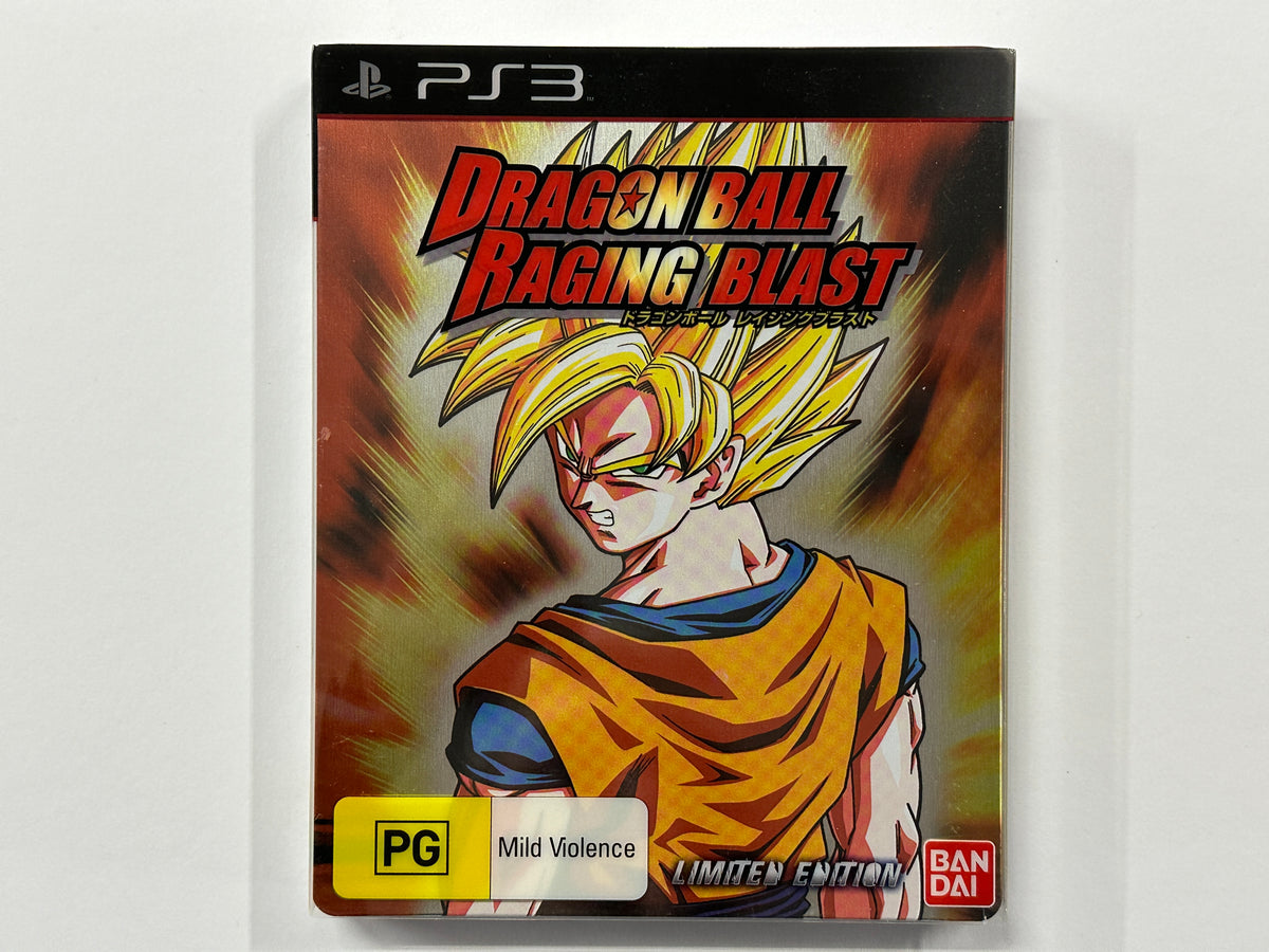 Dragon Ball Raging Blast Limited Edition Complete In Steelbook Case – The Game Experts