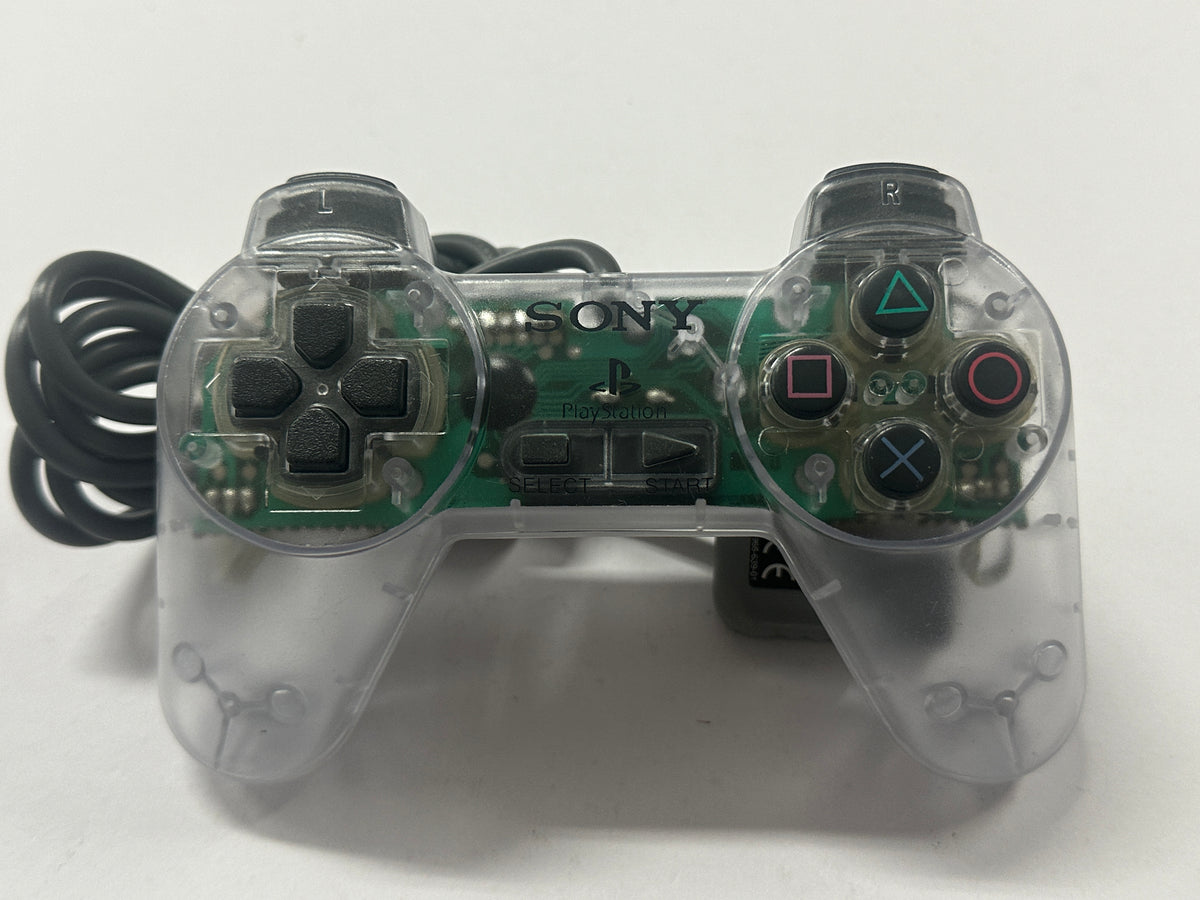Genuine Sony Playstation 1 PS1 Clear Controller – The Game Experts