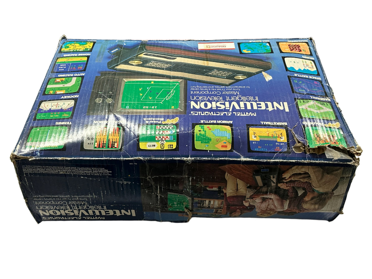 Mattel Electronics Intellivision Console Complete In Box – The Game Experts