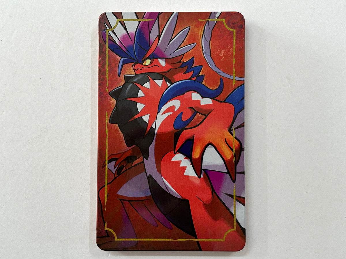 Pokemon Scarlet Steelbook Case Only – The Game Experts