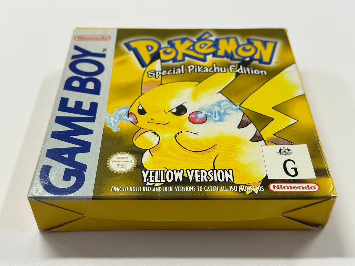 Pokemon Yellow In Original Box – The Game Experts