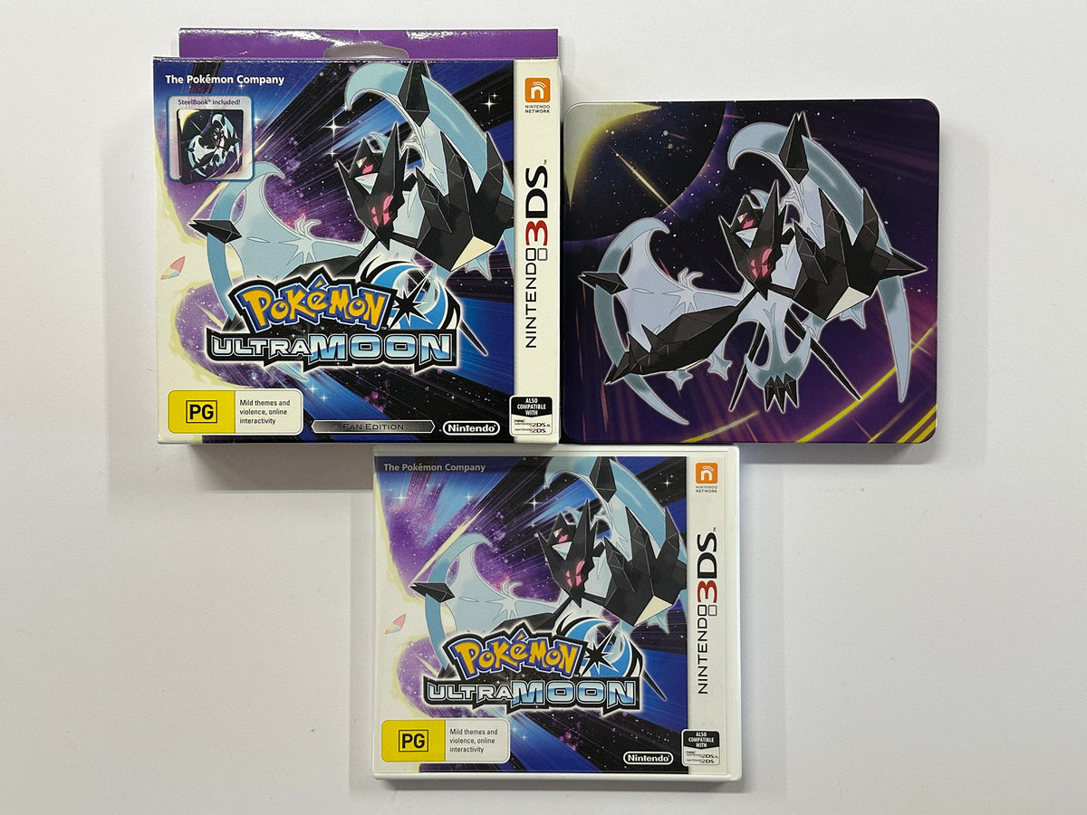 Pokemon Ultra Moon Fan Edition Complete In Box – The Game Experts