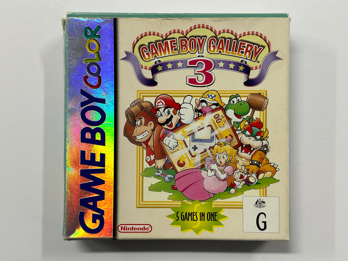 Gameboy Gallery 3 Complete In Box – The Game Experts