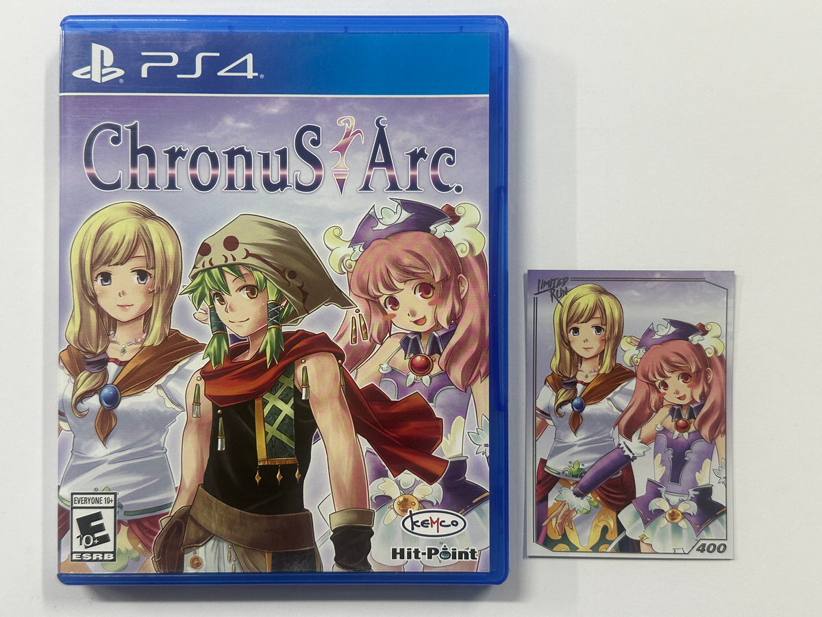 Chronus Arc Limited Run Games Complete In Original Case – The Game Experts
