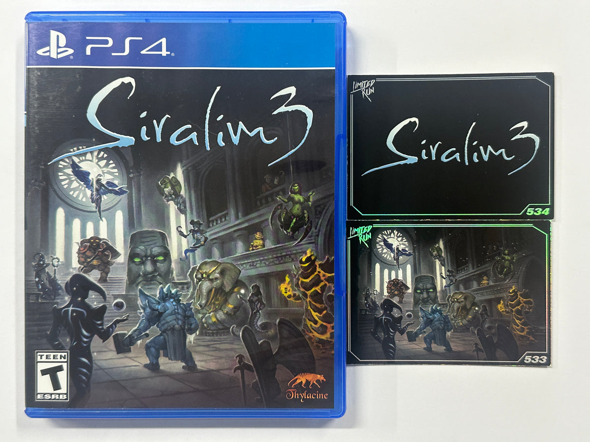 Siralim 3 Limited Run Games Complete In Original Case – The Game Experts