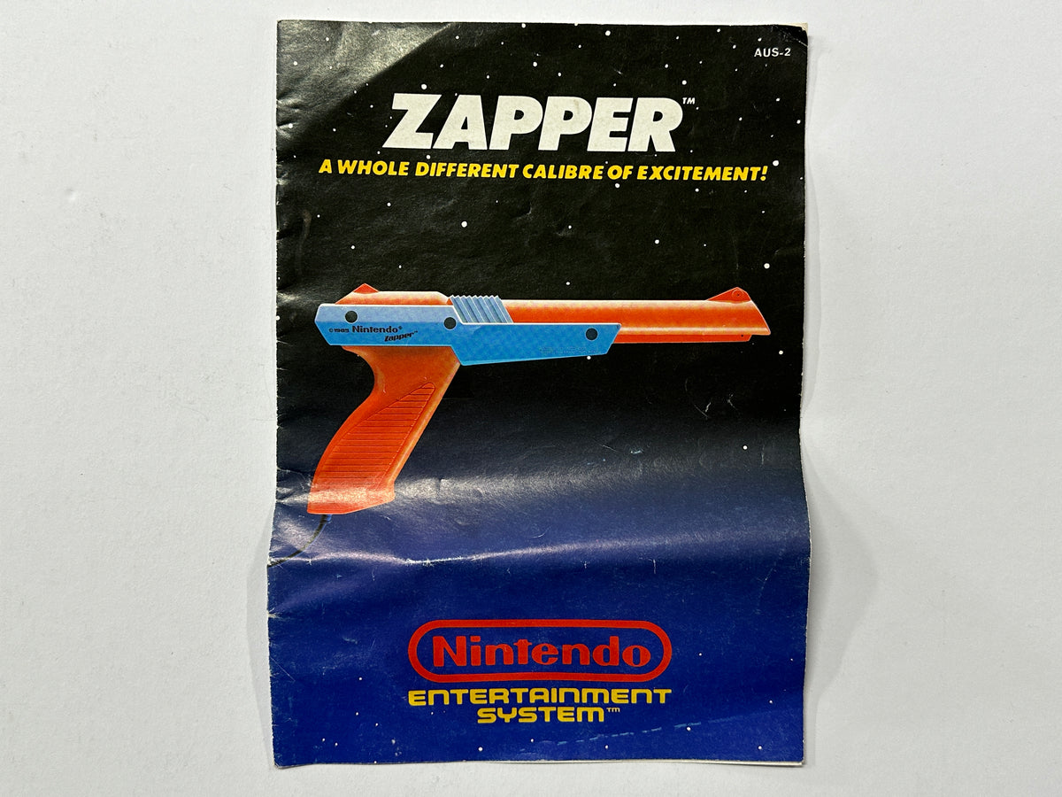 Nintendo NES Zapper Manual – The Game Experts