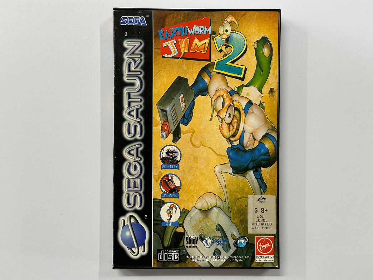 Earthworm Jim 2 Complete In Original Case – The Game Experts