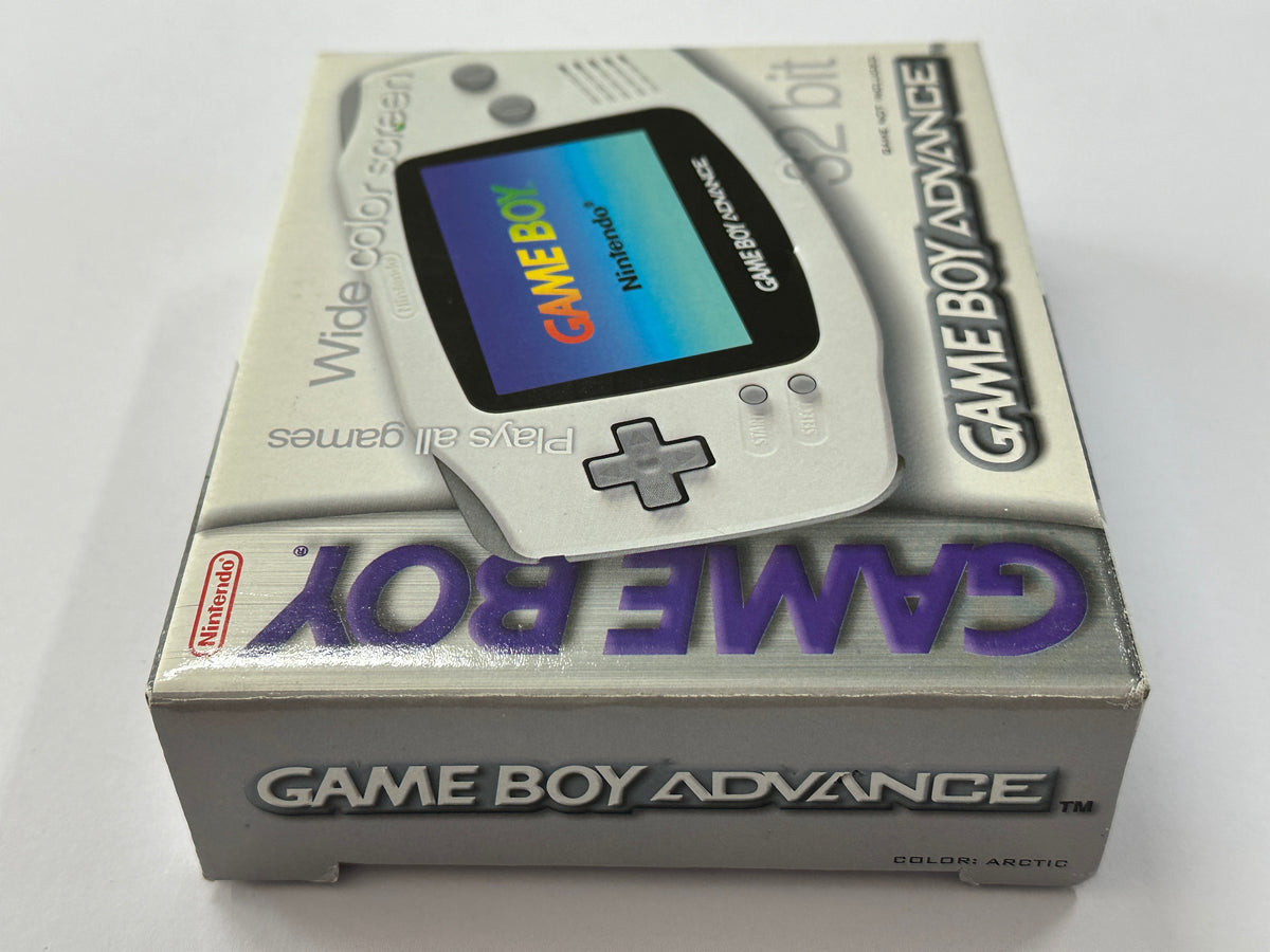 Arctic White Nintendo Gameboy Advance Console Complete In Box – The ...