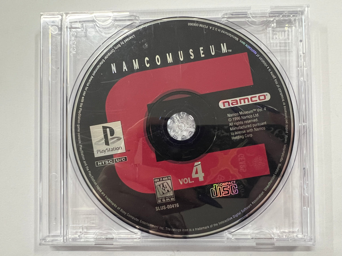 Namco Museum Vol.4 NTSC Disc Only – The Game Experts
