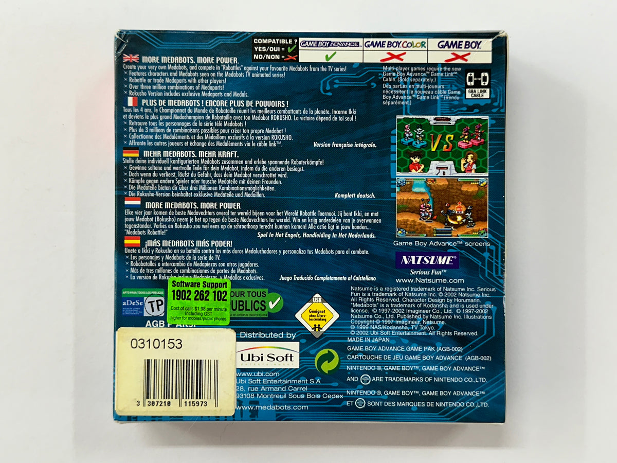 Medabots Complete In Box – The Game Experts
