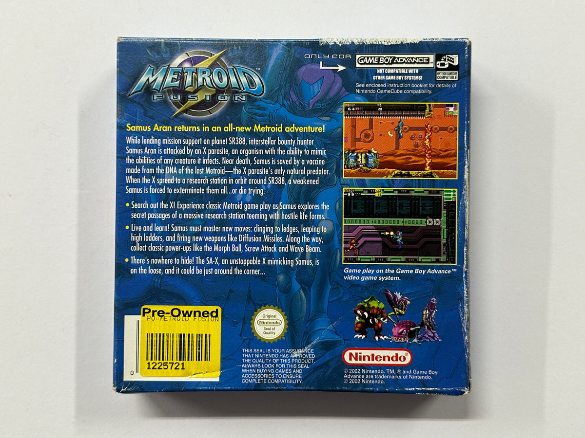 Metroid Fusion Complete In Box – The Game Experts