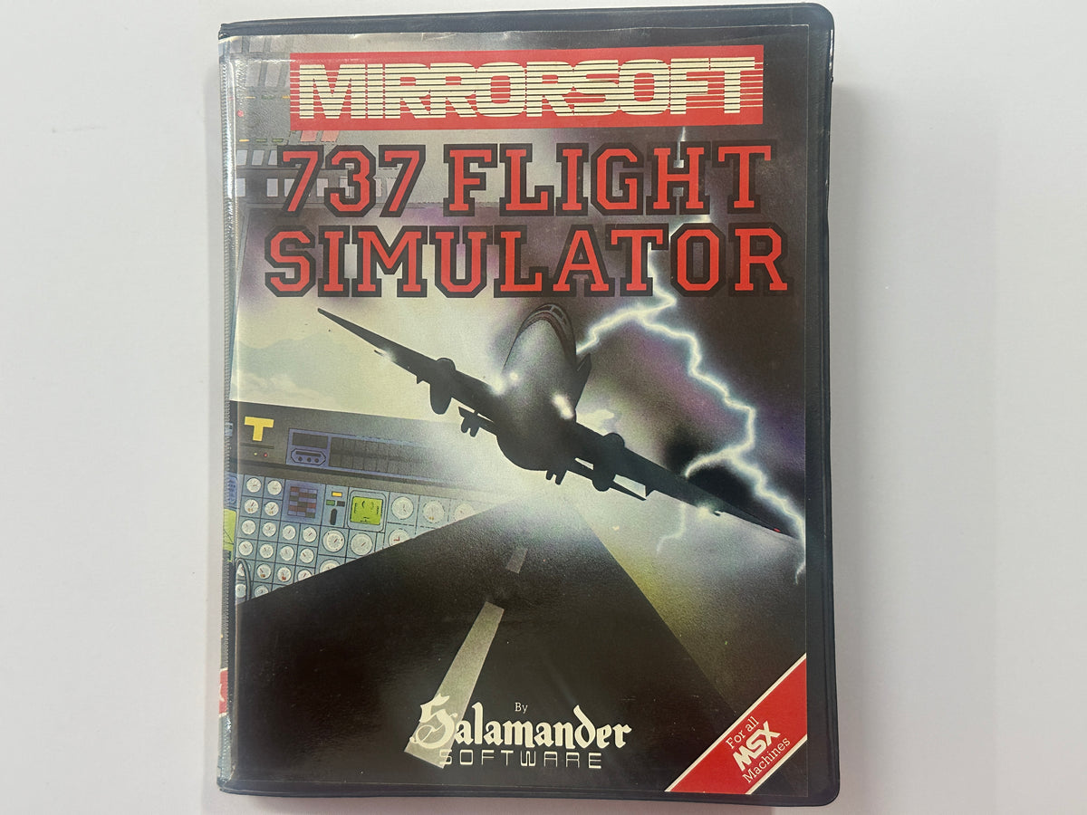 Mirrorsoft 737 Flight Simulator for MSX Complete In Original Case – The ...