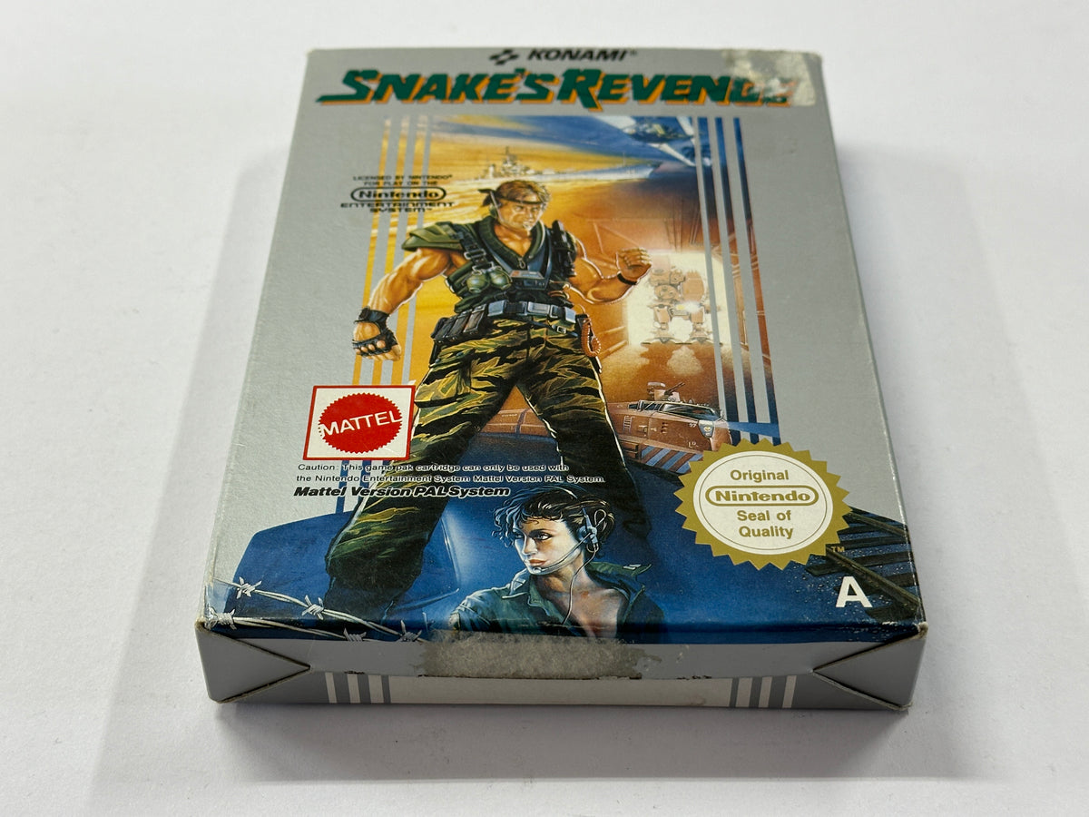 Metal Gear Snake's Revenge Complete In Box – The Game Experts