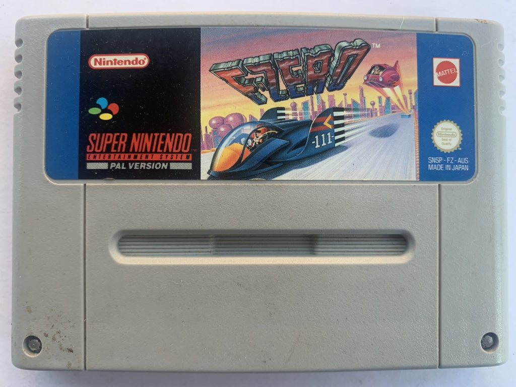 F-Zero Cartridge – The Game Experts