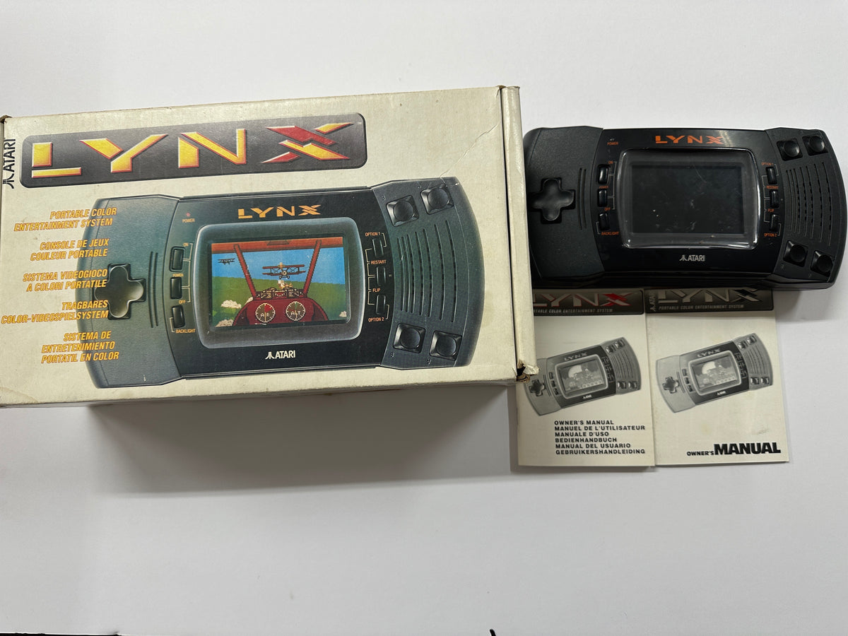 Atari Lynx Handheld Console Complete In Box – The Game Experts