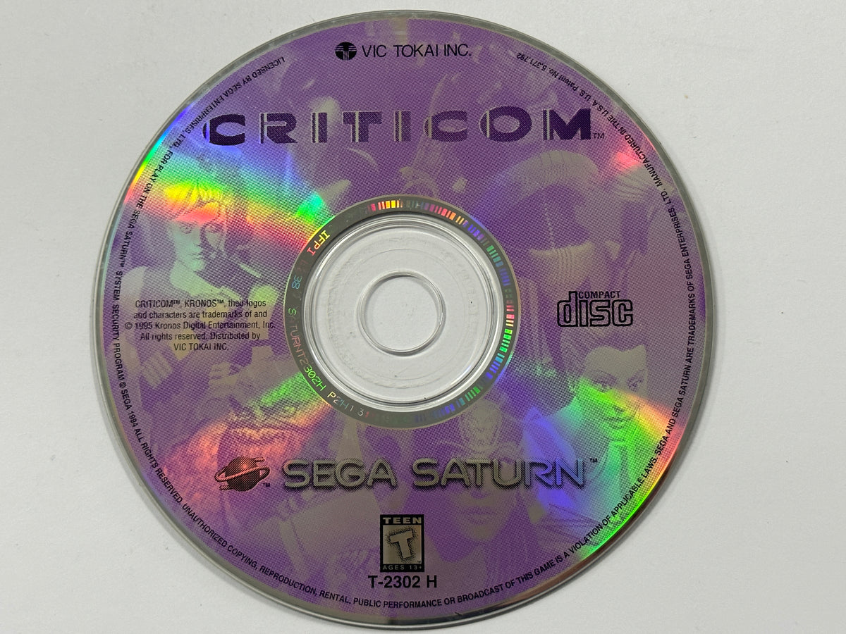Criticom NTSC Disc Only – The Game Experts