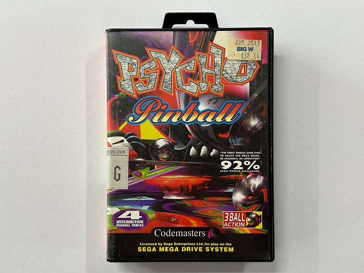 Psycho Pinball Complete In Original Case – The Game Experts