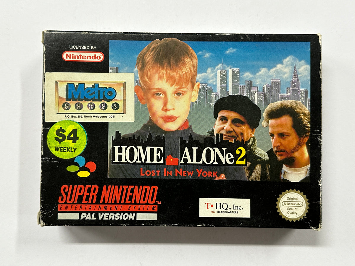Home Alone 2 Lost In New York Complete In Box – The Game Experts