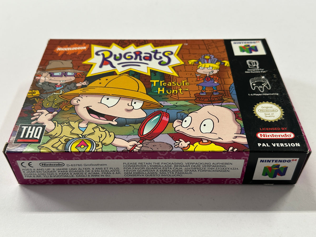 Rugrats Treasure Hunt Complete In Box – The Game Experts