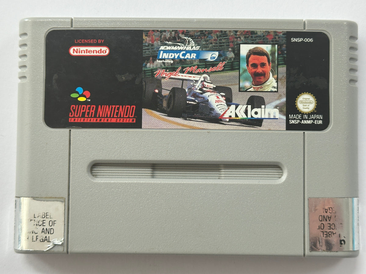 Newman Hass Indy Car Racing Cartridge – The Game Experts