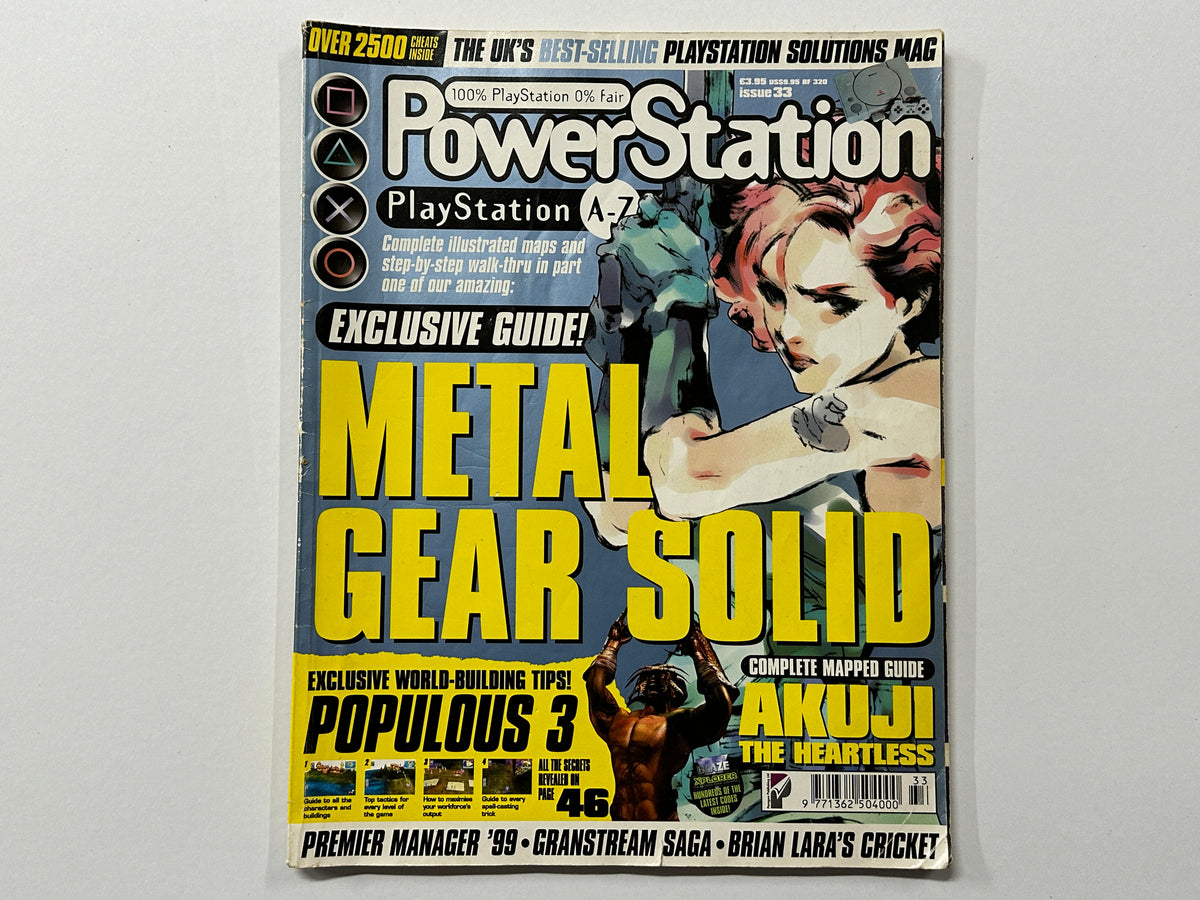 PowerStation UK's PlayStation Magazine Issue #33 – The Game Experts