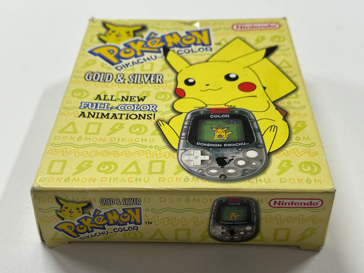 Pokemon Gold & Silver Pocket Pikachu Color Australian Version In Origi ...