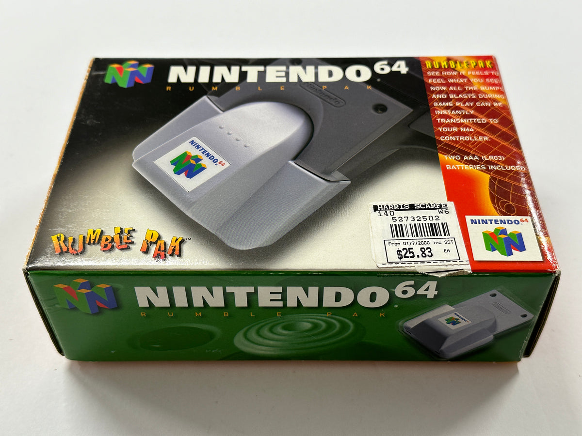 Nintendo 64 N64 Rumble Pak Complete In Box – The Game Experts