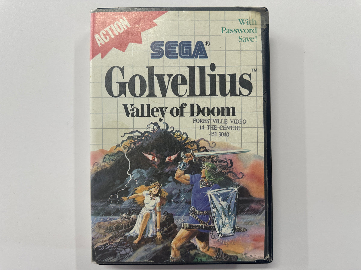 Golvellius Valley Of Doom Complete In Original Case – The Game Experts