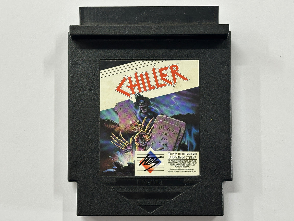 Chiller HES NES Cartridge – The Game Experts