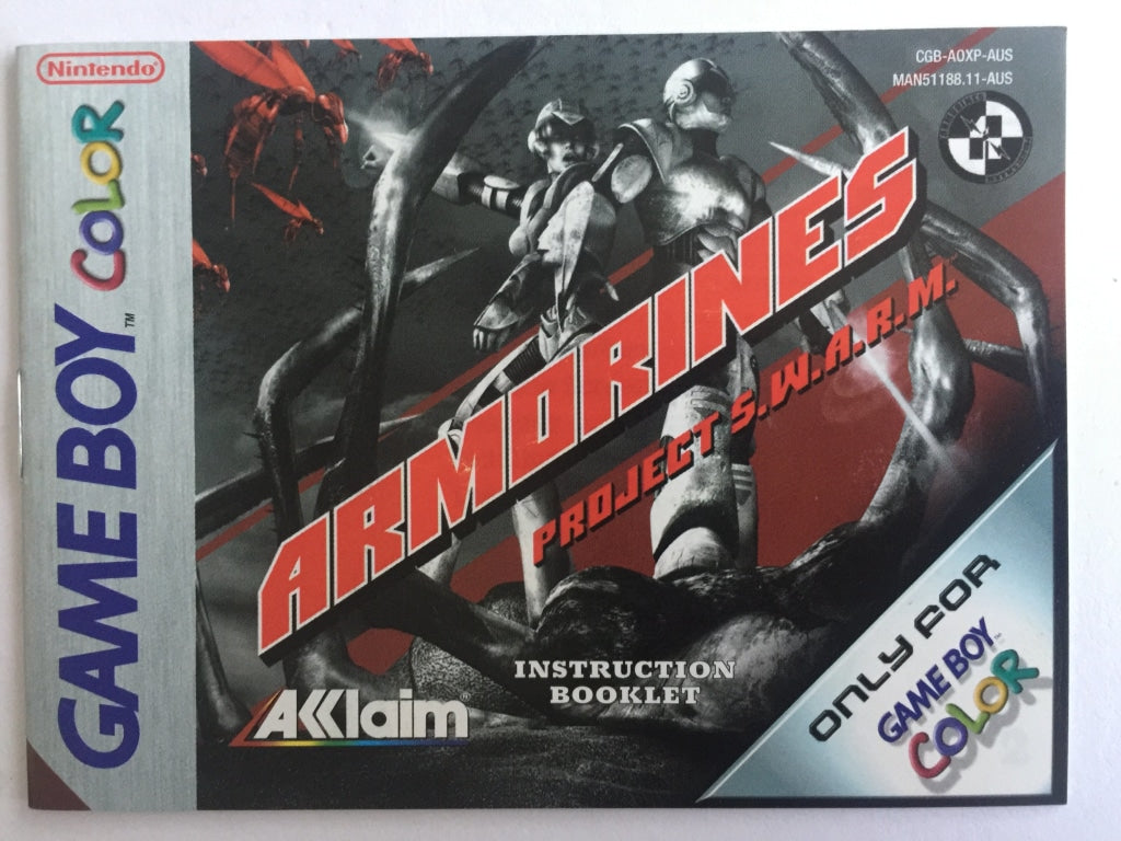 Armorines Game Manual – The Game Experts