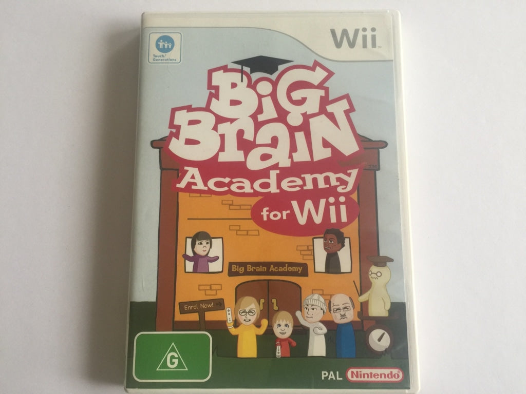 Big Brain Academy For Wii Complete In Original Case – The Game Experts