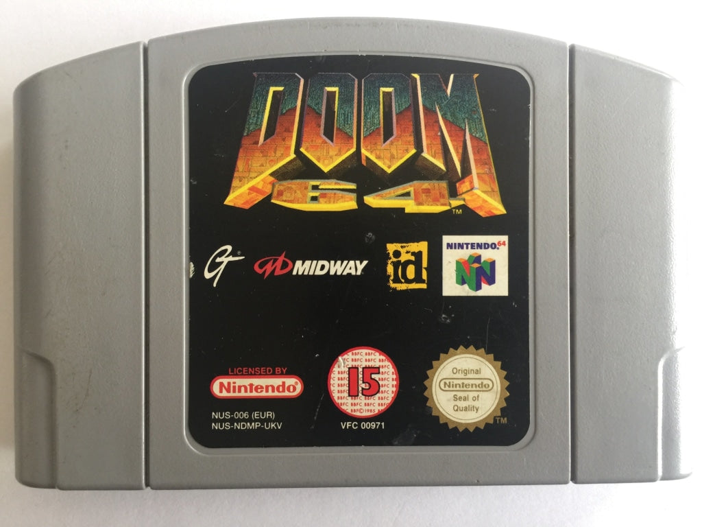 Doom 64 Cartridge – The Game Experts