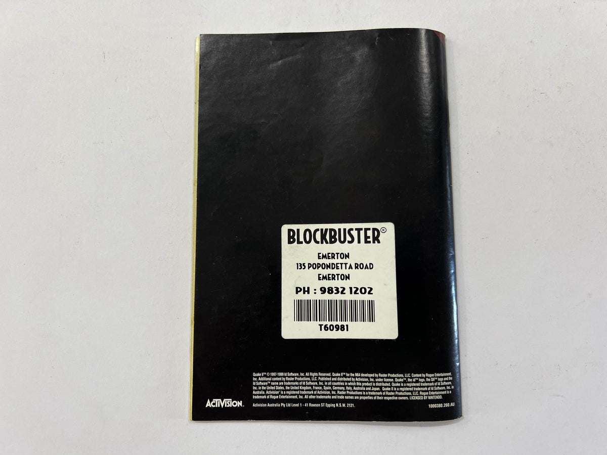 Quake 2 Game Manual – The Game Experts