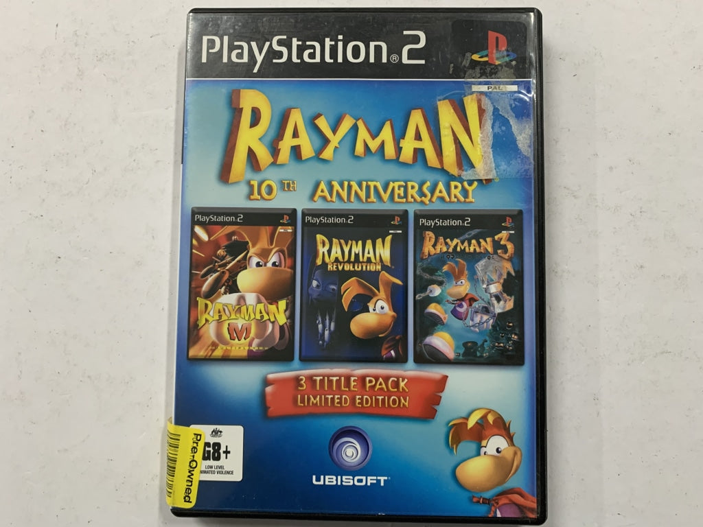 Rayman 10th Anniversary Triple Pack Complete In Original Case – The ...