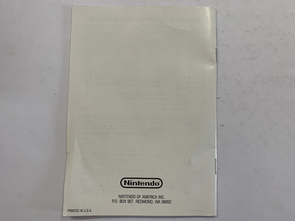 Nintendo NES Hands Free Controller HFC Instruction Booklet – The Game ...