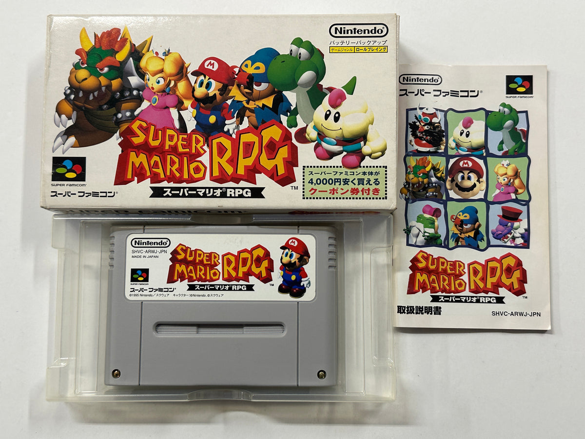 Super Mario RPG NTSC J Complete In Box – The Game Experts