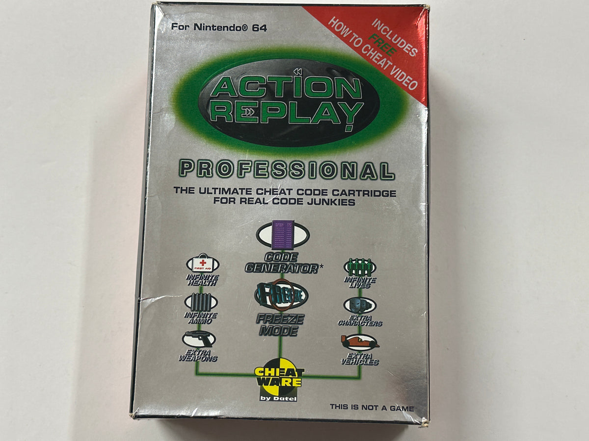 Action Replay Professional Complete In Box – The Game Experts