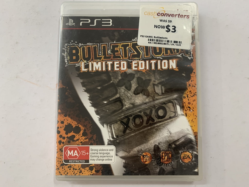 Bulletstorm Limited Edition Complete In Original Case – The Game Experts