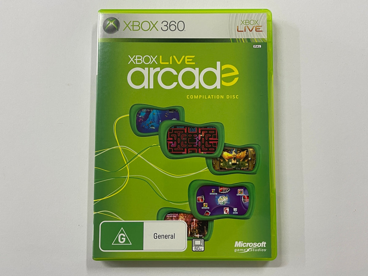 XBOX Live Arcade Compilation Disc Complete In Original Case – The Game ...