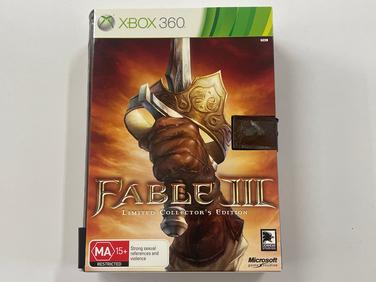 Fable 3 Limited Collectors Edition Complete In Box – The Game Experts