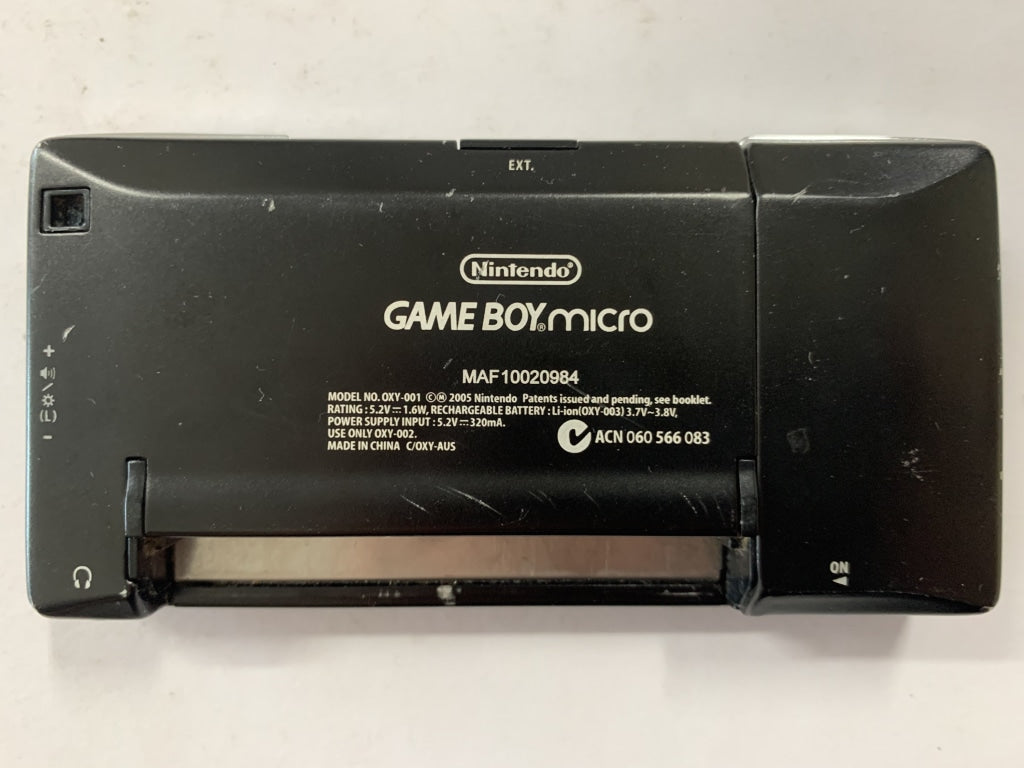 Black Gameboy Micro Console – The Game Experts