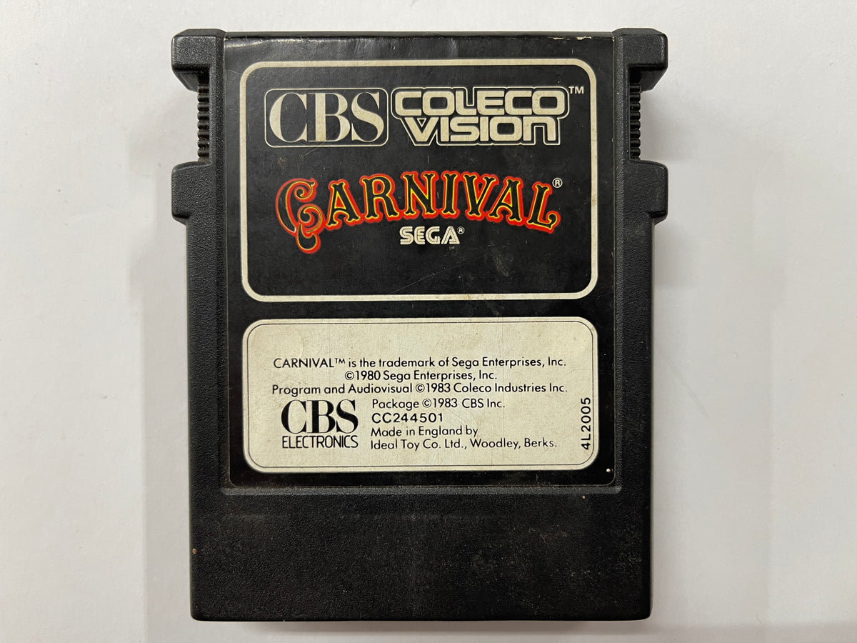 Carnival Colecovision Cartridge – The Game Experts