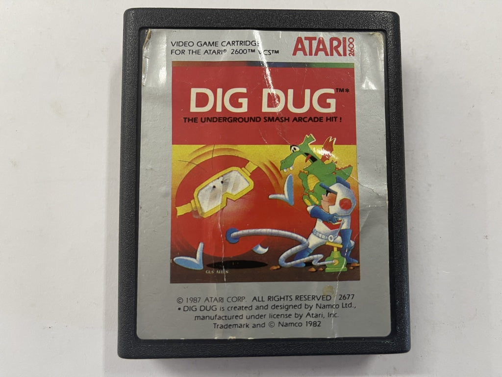 Dig Dug Cartridge – The Game Experts