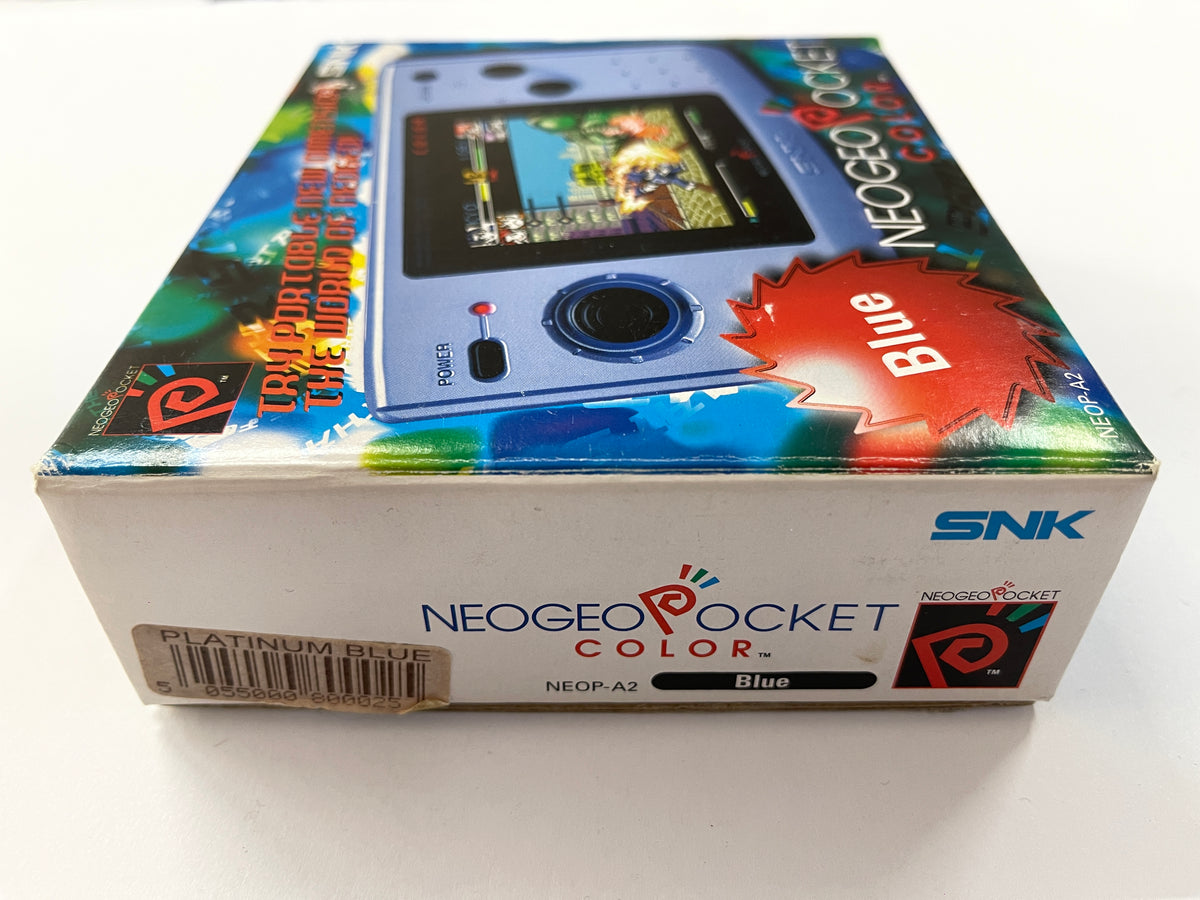 Neo Geo Pocket Color Console Blue Complete In Box – The Game Experts