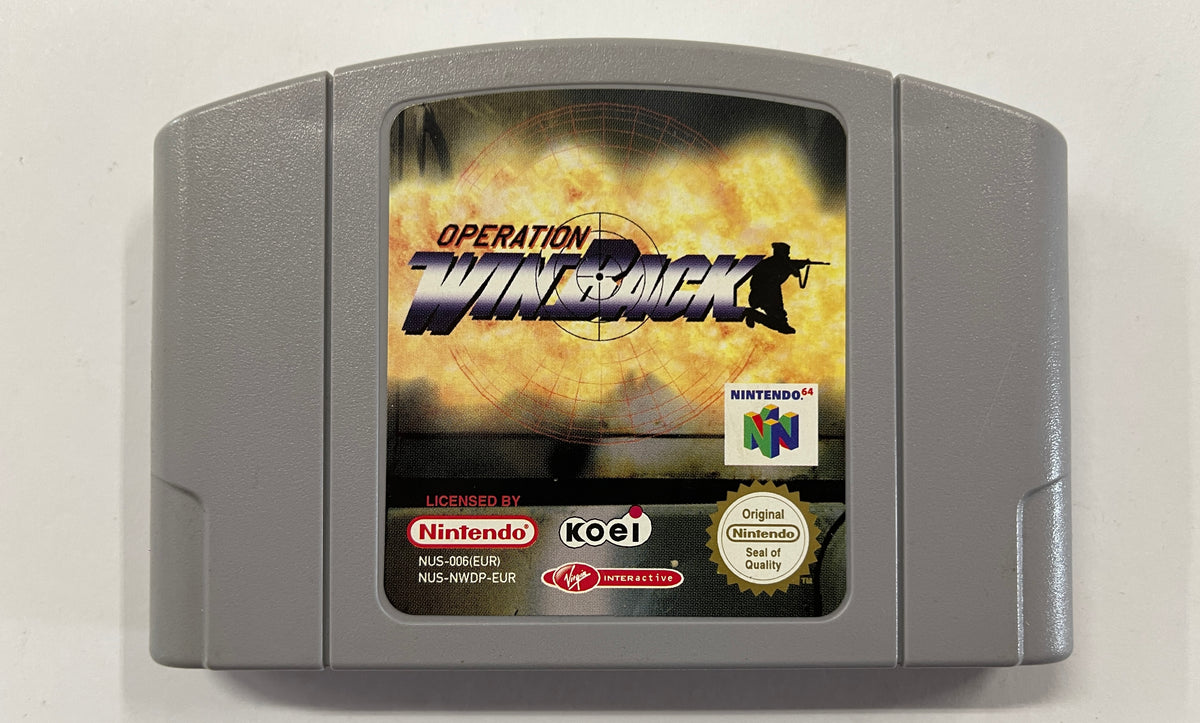 Operation Winback Cartridge – The Game Experts