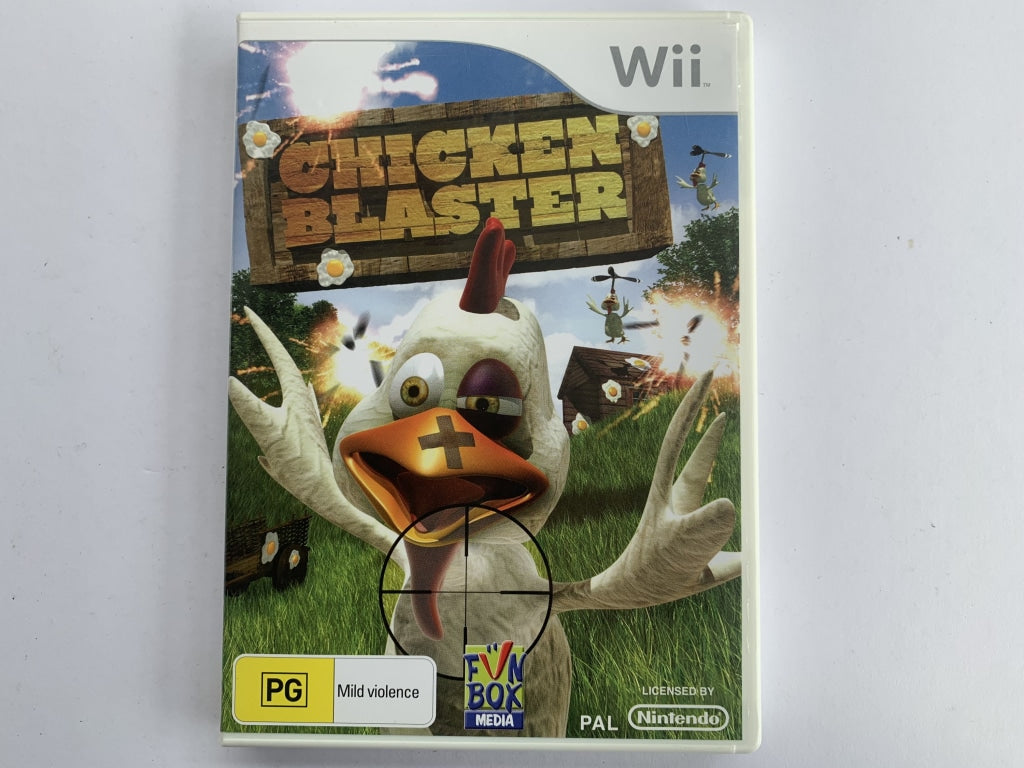 Chicken Blaster Complete In Original Case – The Game Experts