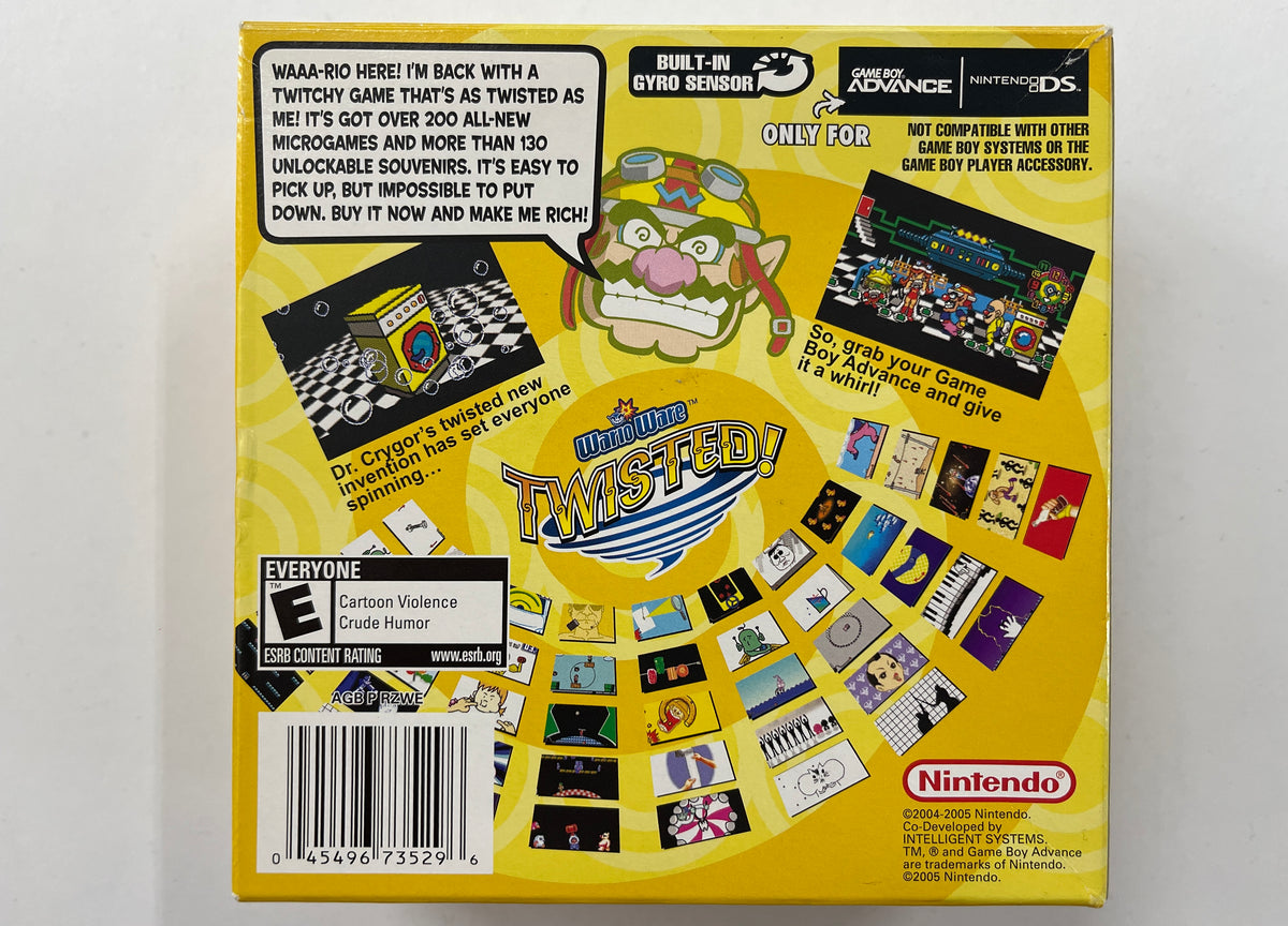 Wario Ware Twisted Complete In Box – The Game Experts
