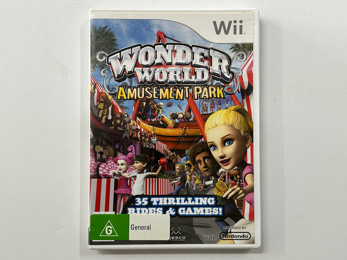 Wonder World Amusement Park In Original Case – The Game Experts